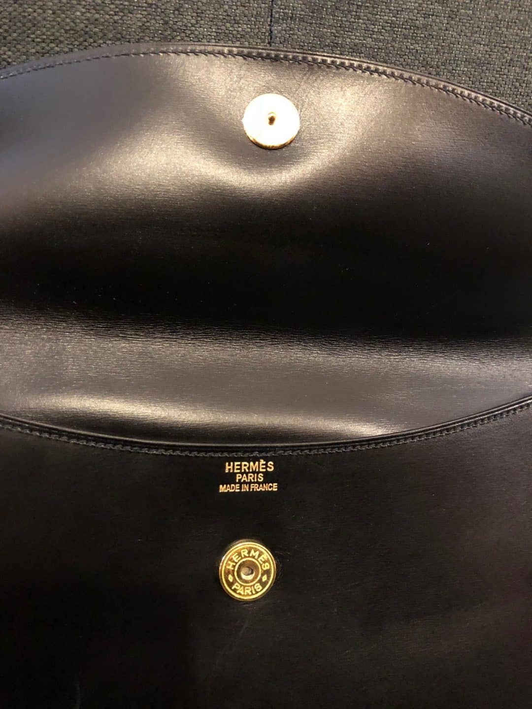 HERMES Rio Clutch Bag Vintage AS NEW - Chelsea Vintage Couture