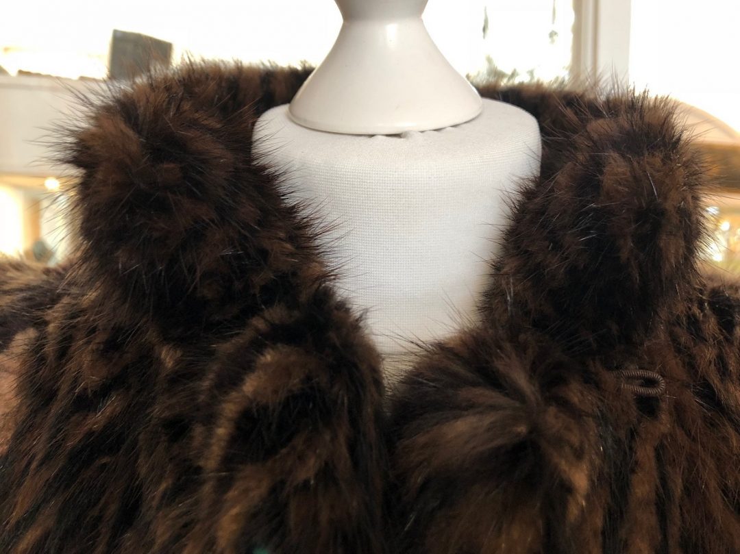 VINTAGE Mink Fur Coat Mahogany Full Length - Chelsea Vintage Couture